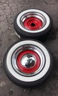 15 Inch Rims 3'' Wide Whitewall Topper Tire Trim Insert Firestone Style ...