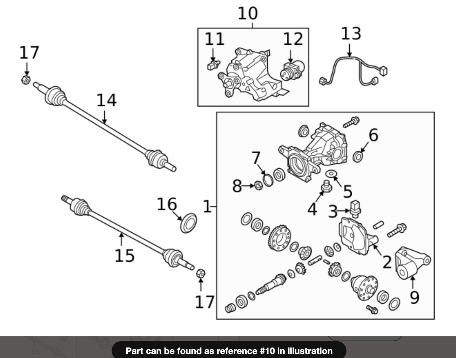 OEM 47800-4G300 Coupling Assy 4WD Ups Genuine Part for Kia Sportage ...