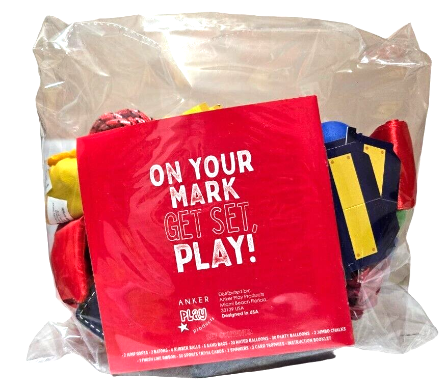 125Pcs Anker Play Field Day Sports Rally Set 20+ Outdoor Activities ...