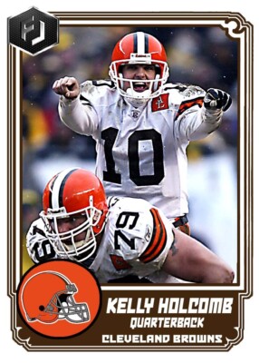ACEO KELLY HOLCOMB CLEVELAND BROWNS CUSTOM HAND MADE ART CARD | eBay