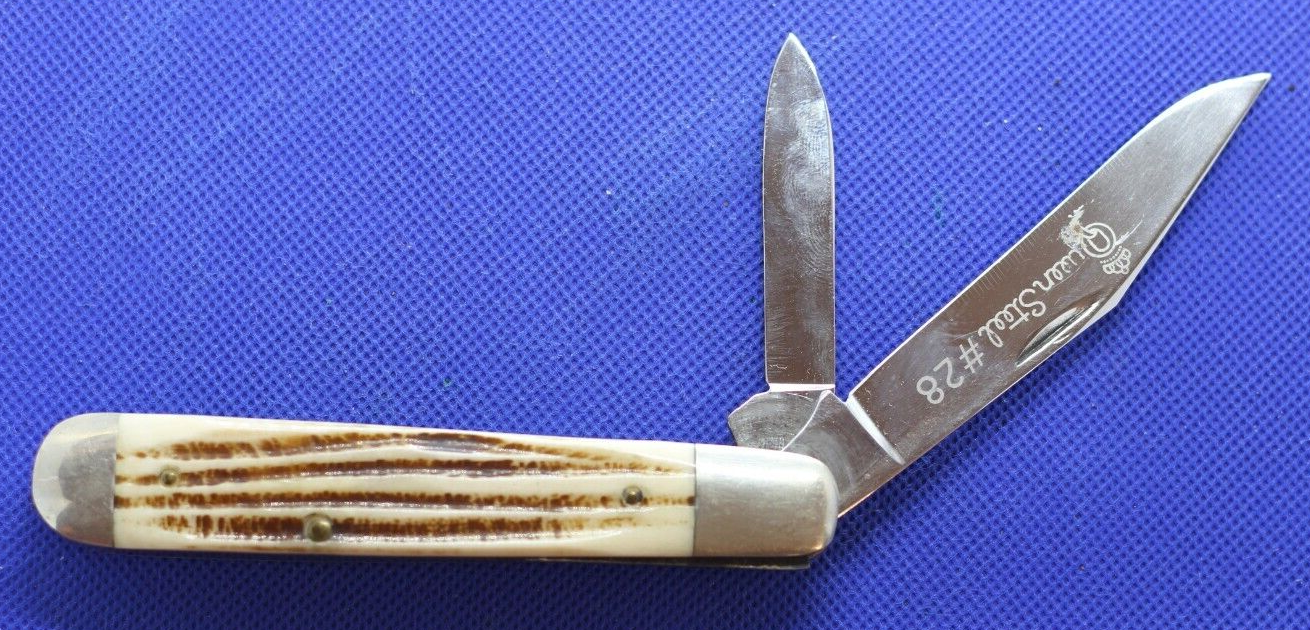 Vintage Queen Steel #28 English Jack, Winterbottom bone handle. NOS | eBay