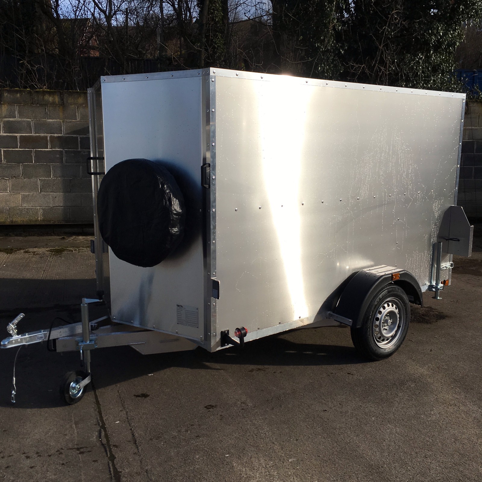 Teale Aluminium Box Trailer Supalite 8 , 13" Wheels, 8Ft camping ,goods ...
