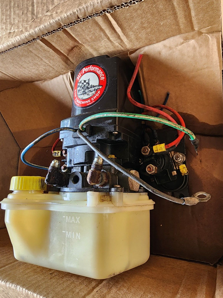 Bob's Machine Shop Jack Plate Pump Complete w/ Reservoir and Solenoids ...