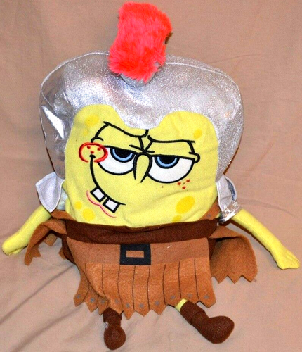 20" Sir Spongebob Squarepants The Knight Warrior Plush Dolls Toys Nanco ...