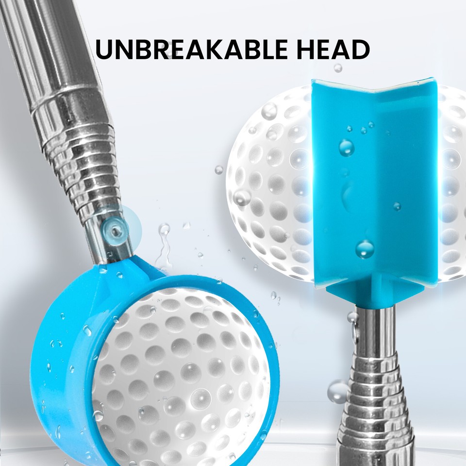 Golf Ball Retriever Pole for Water Telescopic Grabber Picker Hinged Cup ...