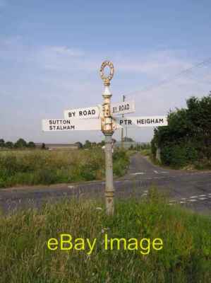 Photo 6x4 Road sign Catfield Sharp Street Norfolk County Council ...