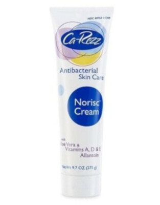 LOT of 4 - CA-REZZ NORISC CREAM ANTIBACTERIAL SKIN CARE - 9.7 oz (PAO ...