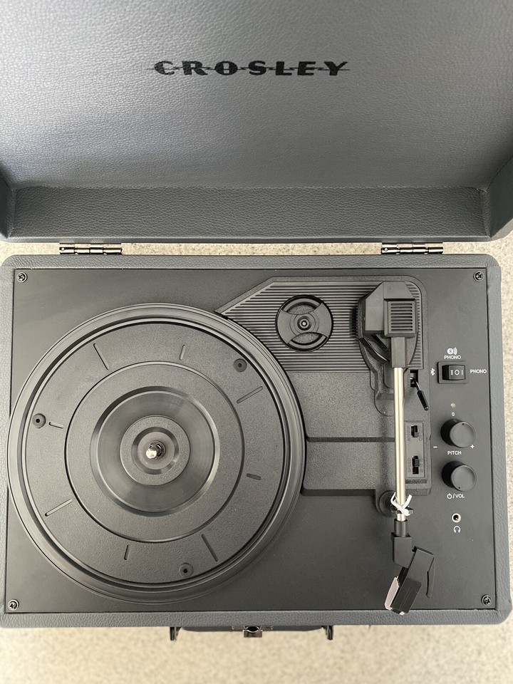 Crosley Cruiser Plus 3 Speed Bluetooth Turntable CR8005F | eBay
