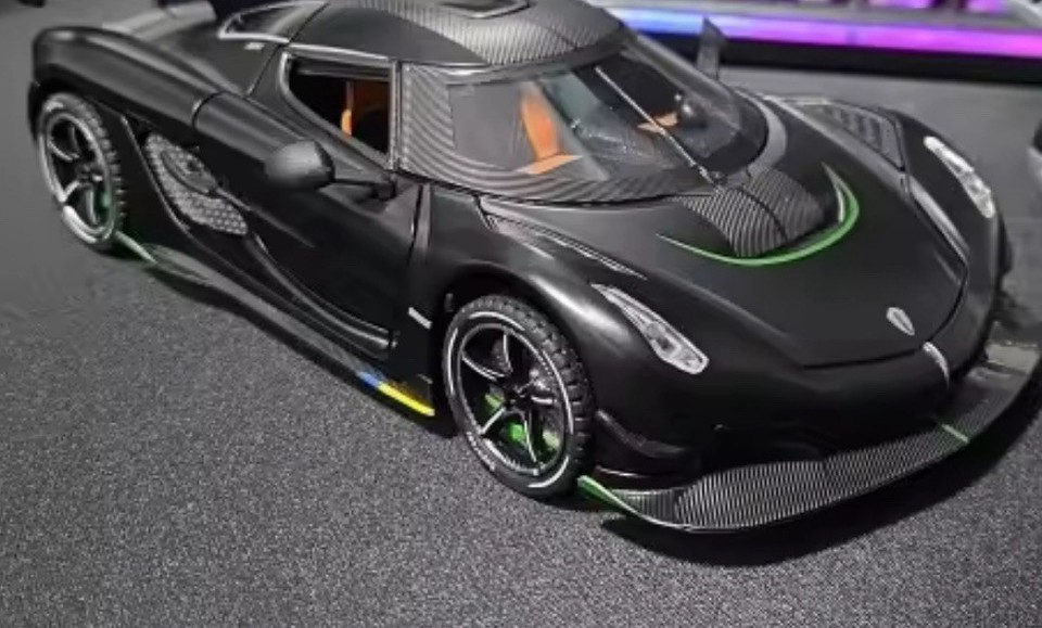 1/24 Scale Die cast black Jesko Koenigsegg | eBay