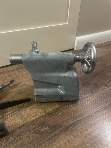 CRAFTSMAN 12" COMMERCIAL METAL LATHE TAILSTOCK CLAMP & 2MT JACOBS CHUCK ...