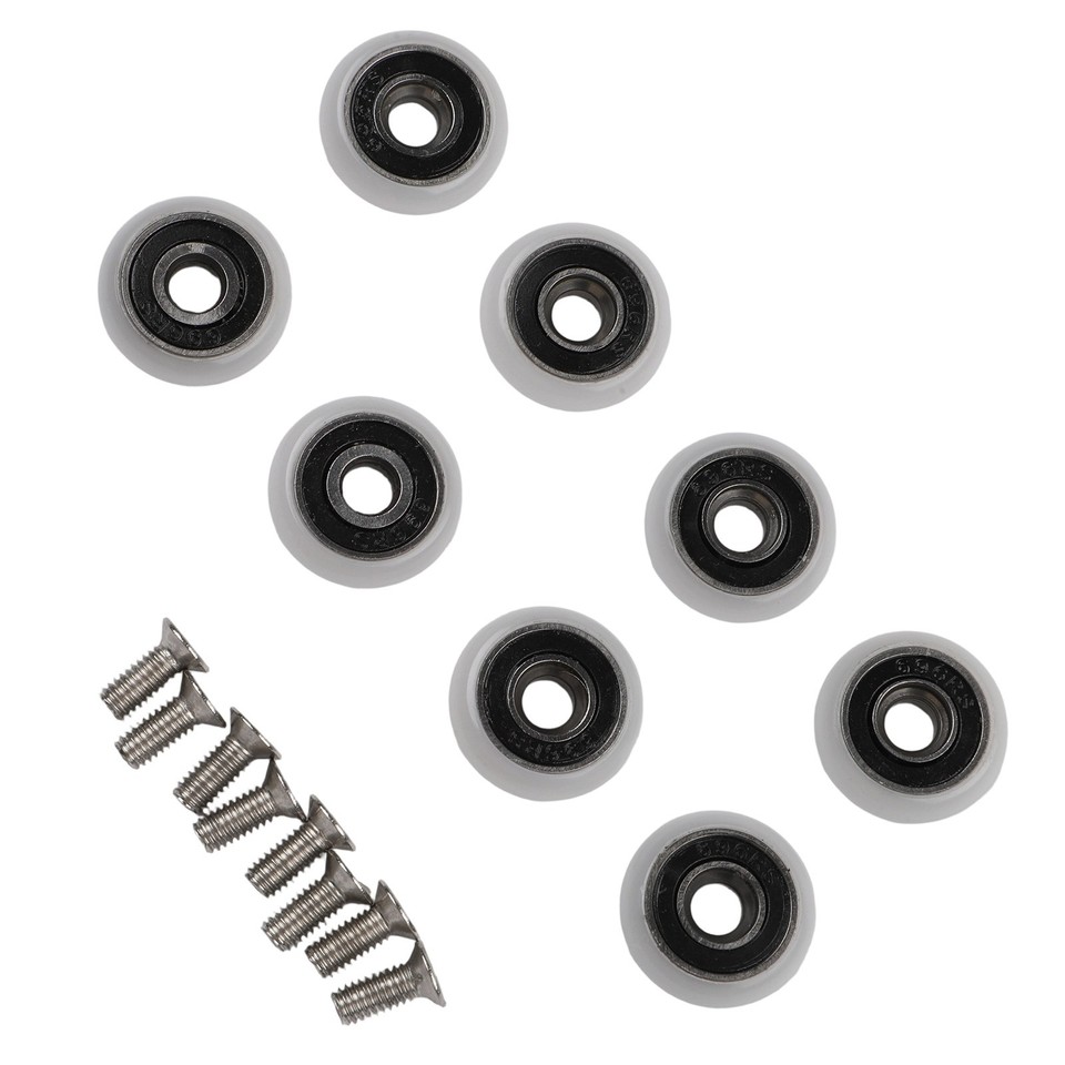 Shower-Door Rollers & 8*Screws 8Pcs Baths Parts Shower Room Cabins ...