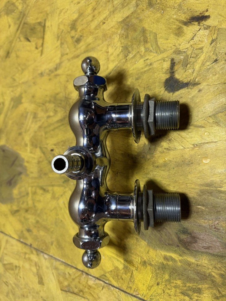 1950s Antique Chicago Faucets Claw Foot Tub Faucet New Never Installed ...