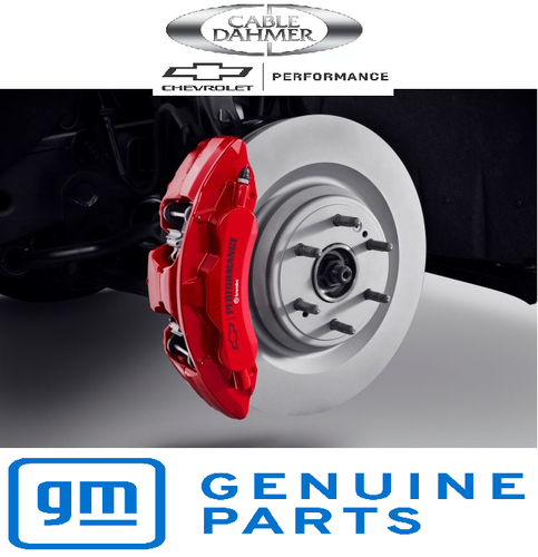 85138044 - Front 6-Piston Brembo® Brake Upgrade System in Red with GMC ...