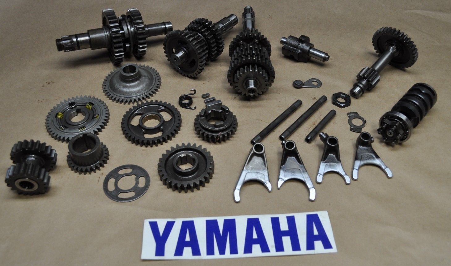 Genuine Yamaha Warrior 350 Raptor 350 Transmission Trans Gears Shafts ...