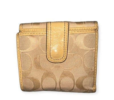 coach yellow wallet | eBay