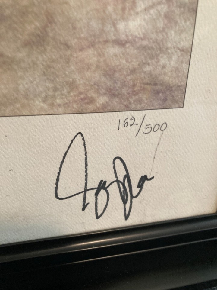 RUSH Snakes & Arrows Tour Lithograph Signed by ALL 3 Members, Low #162/ ...