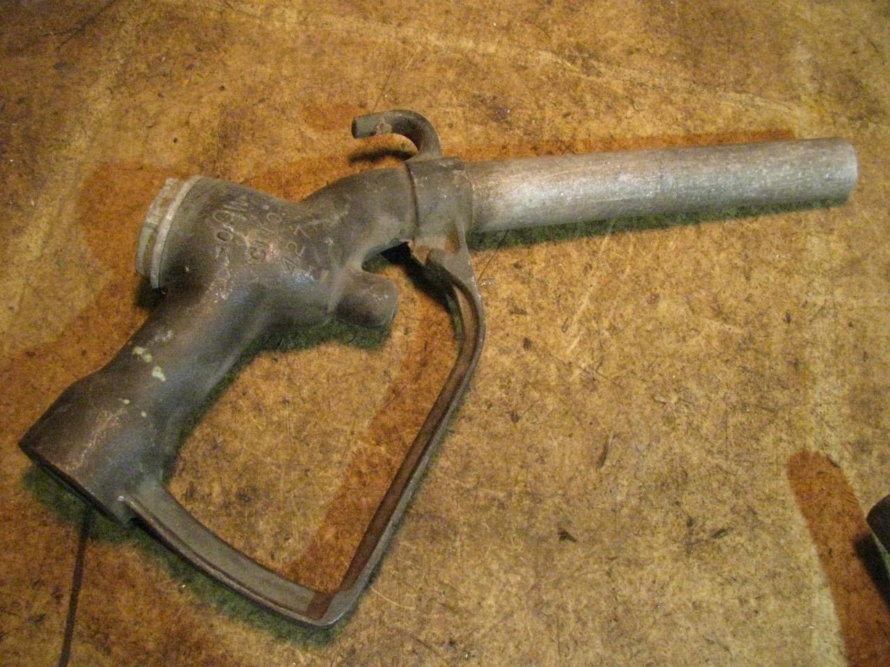 Vintage OPW 427 Brass Gas Pump Nozzle Missing Handle | eBay
