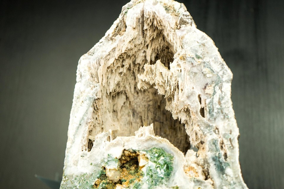 Ultra Rare Stalactite Formed Amethyst Geode, A Landscape Geode ...