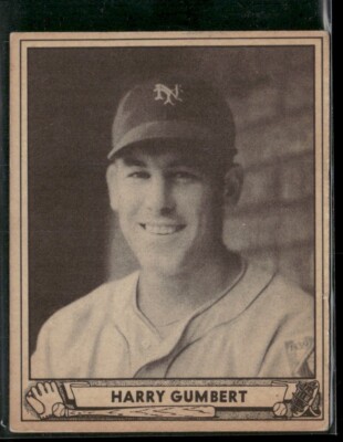 1940 Play Ball Set-Break # 86 Harry Gumbert EX-EXMINT | eBay