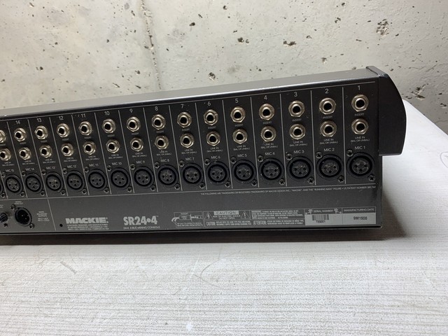 Mackie Sr24-4 VLZ 24 Channel 4 Bus Mixing Console Mixer for sale online ...