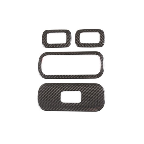 Carbon Fiber Window Lift Switch Button Trim For Benz G Class W463 G55 ...