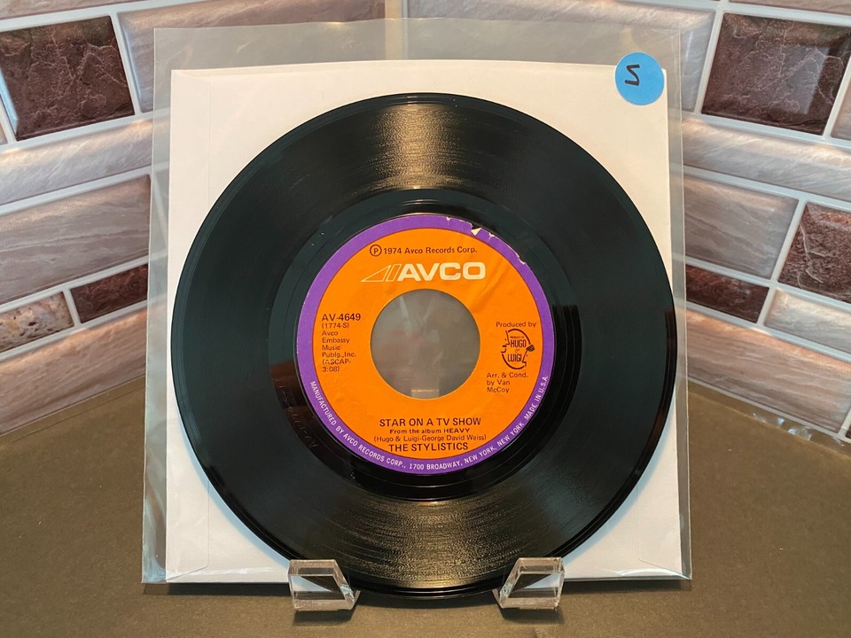 The Stylistics – Star On A TV Show / Hey Girl, Come And Get It Avco ...
