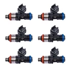 6x Bosch Fuel Injectors OEM 0280158091 For Mazda CX-9 Lincoln MKZ Ford ...