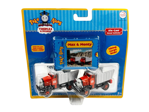 Thomas & Friends Die Cast Take Along MAX & MONTY Tipper Trucks - NOS ...