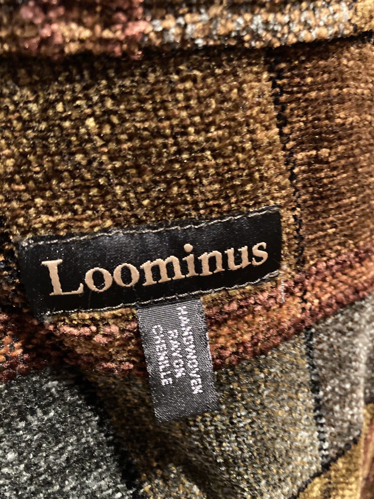 Loominus Woodstock NY Fiber Artist Hand-Woven Chenill… - Gem