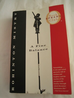 A Fine Balance - Rohinton Mistry Paperback Oprah Book Club ...