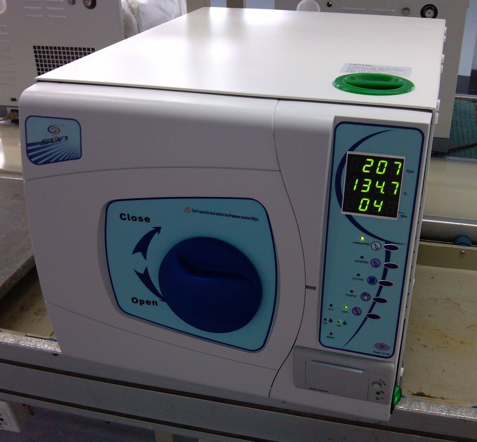 12L Dental Vacuum Autoclave Sterilizer With Printer Lab Medical ...