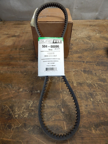 SURE FIT Deck Drive Belt 504-00096 SCAG 482876 | eBay