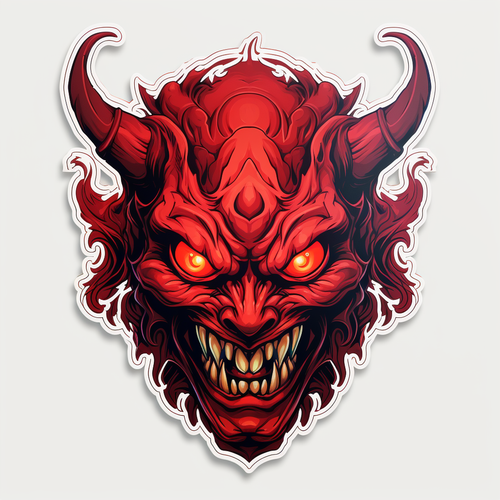 Autoaufkleber Sticker Teufel Aufkleber 9X9 cm | eBay.de