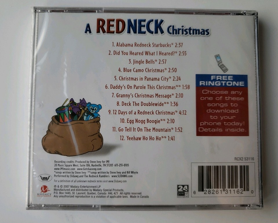A Redneck Christmas by Slidawg & the Redneck Ramblers CD Sep-2007 ...