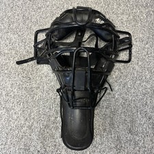 All Star FM25EXT Adult Baseball Solid Steel Catcher's Mask - Black, One ...