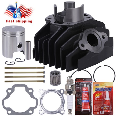 Cylinder Piston Cylinder Head Gasket Top End Kit for Yamaha PW80 PW 80 ...