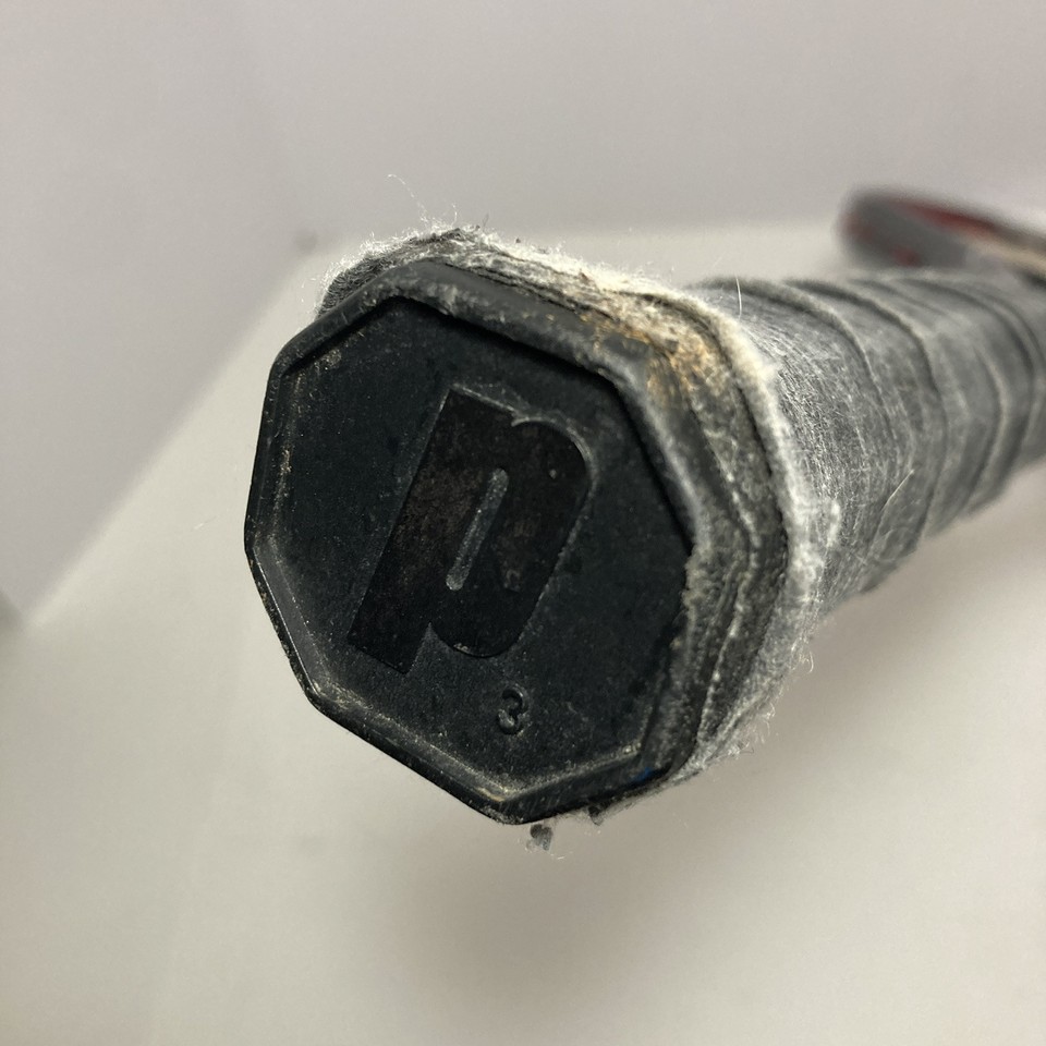 Prince O3 Red Midplus Tennis Racket - 4 1/4" Grip - 105 sq. in. - 1100 ...