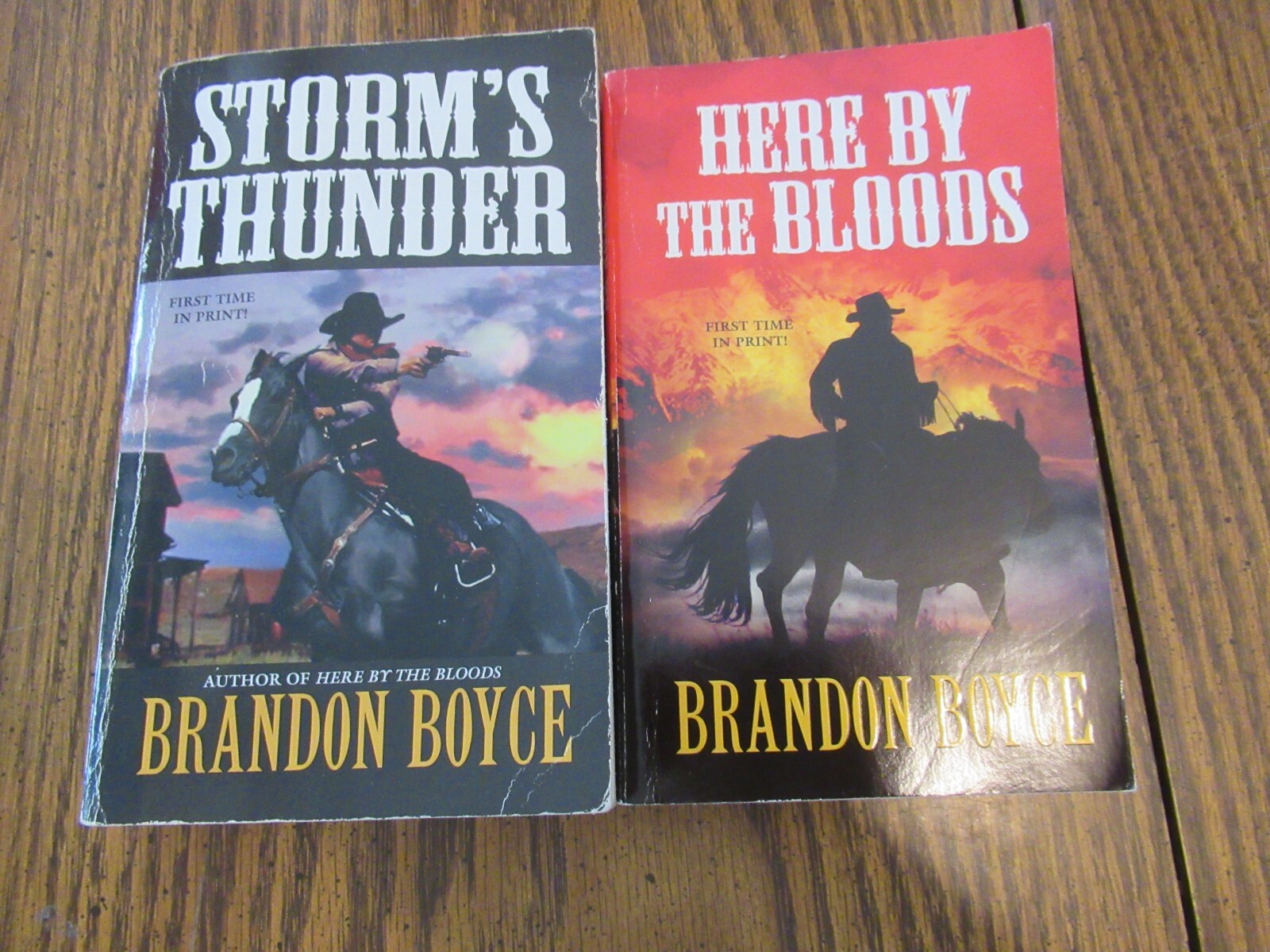 lot of 2 Brandon Boyce vintage Western Paperback books | eBay