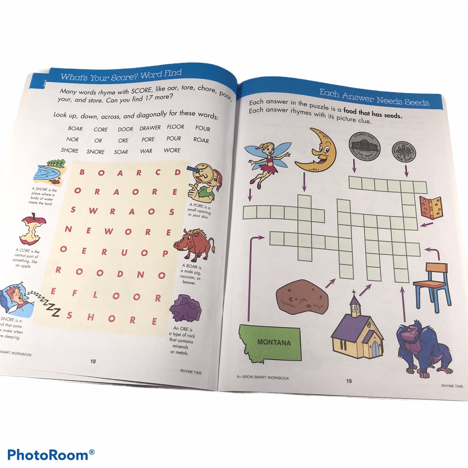 A+ Let’s Grow Smart Rhyme Time Grades 1-3 Workbook New | eBay