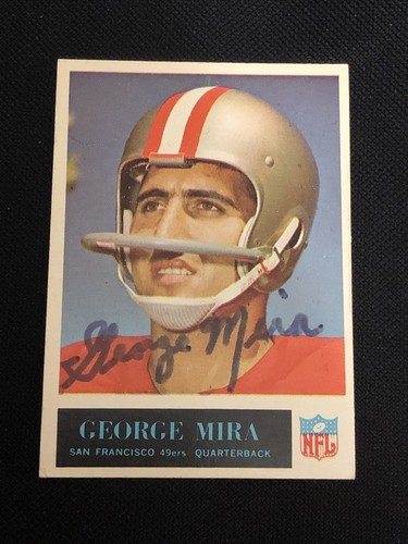 GEORGE MIRA 1965 PHILADELPHIA SIGNED AUTOGRAPHED CARD #179 SAN ...