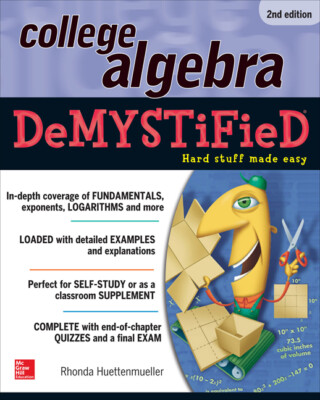 College Algebra Demystified 9780071815840| eBay