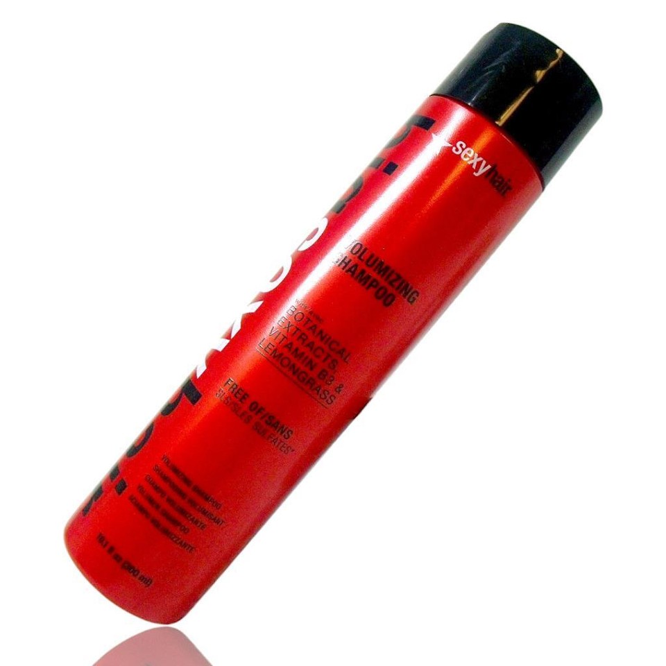 (3-PACK) Big Sexy Hair Volumizing Shampoo Color Safe Sulfate Free 10.1 ...