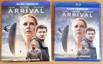 Arrival Blu Ray + Slipcover - 2016 Amy Adams Jeremy Renner Forest Whitaker 32429263421 | eBay