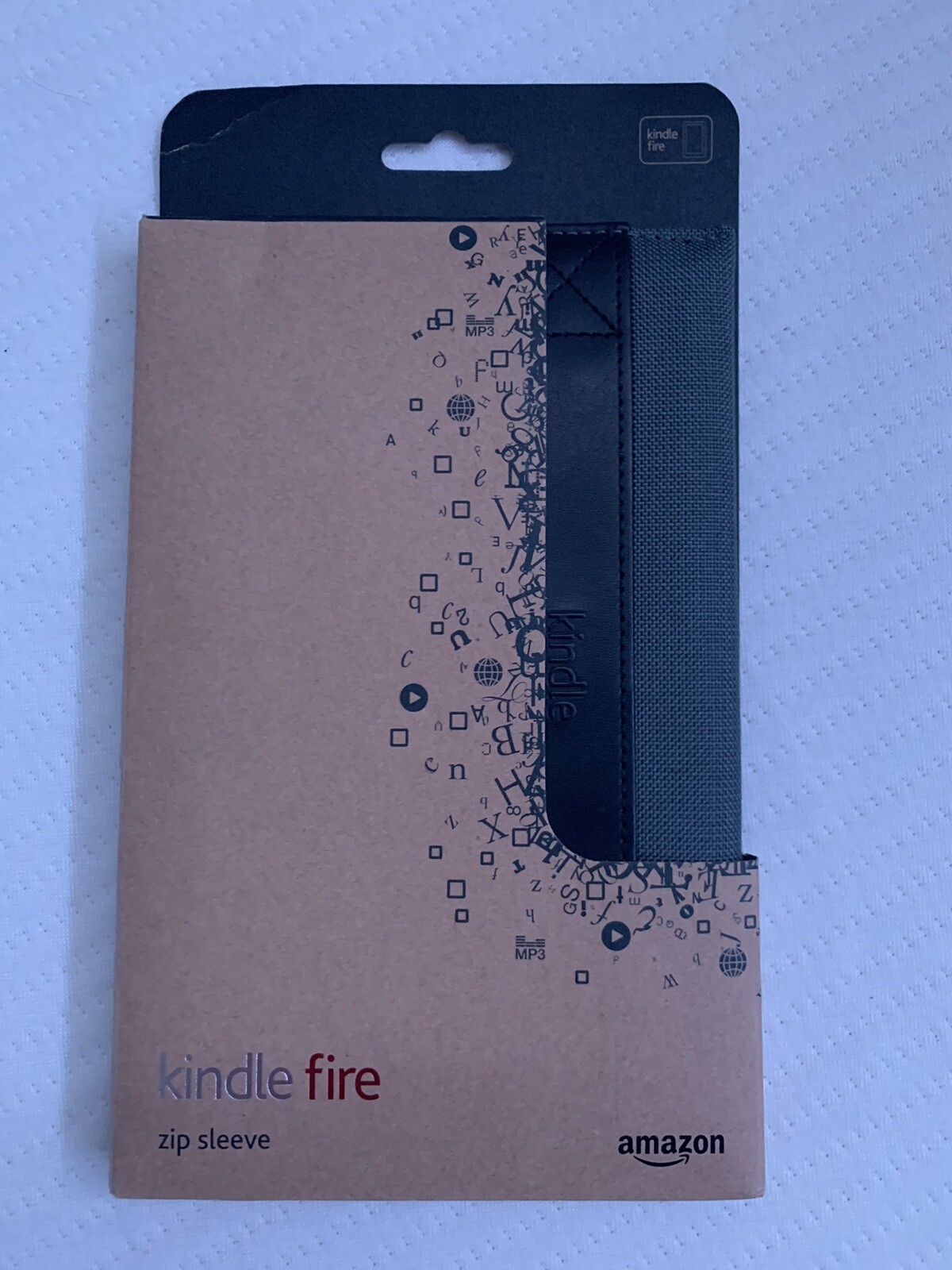 NIB-Genuine Amazon Zip Sleeve for Kindle Fire Cover Case Graphite | eBay