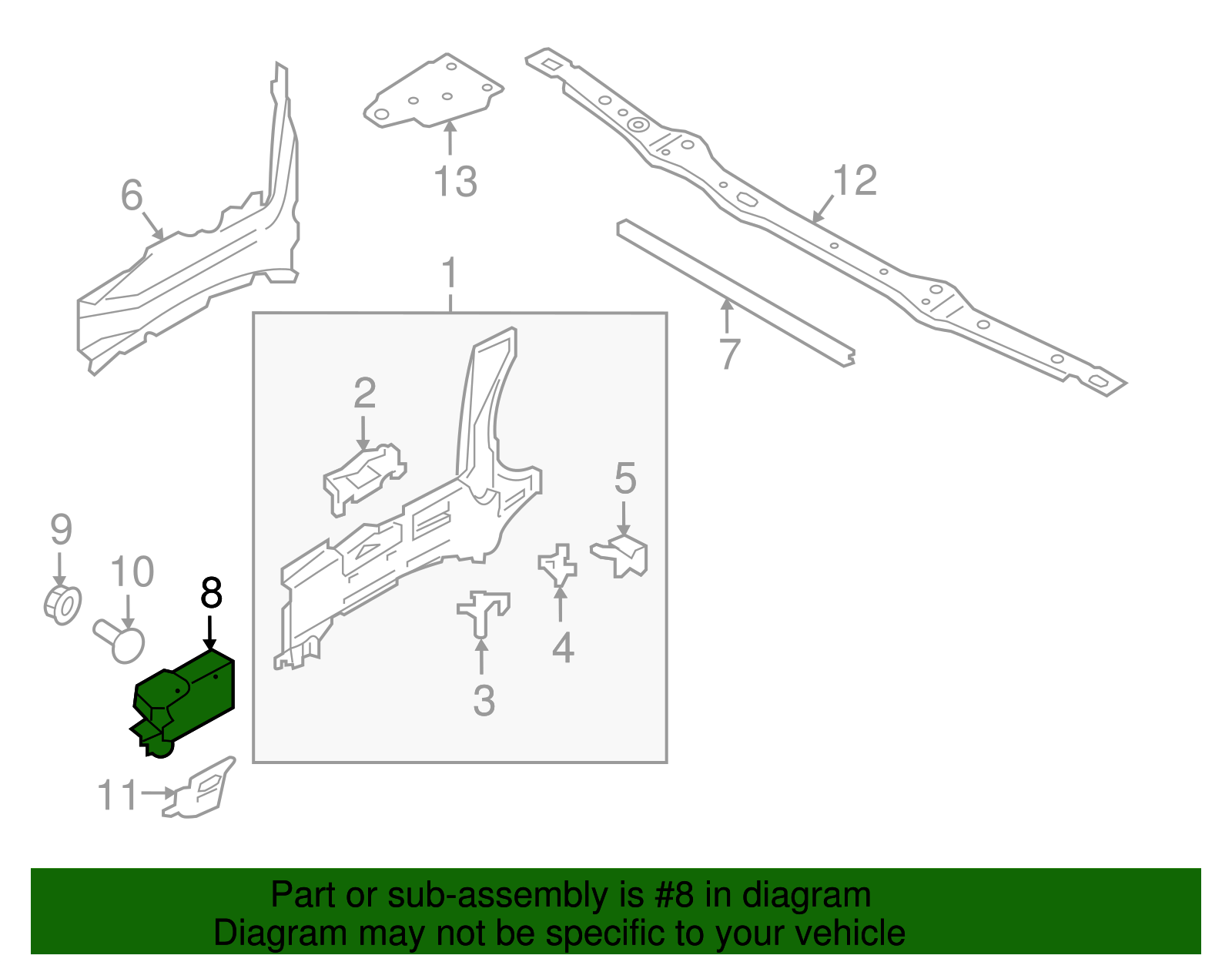 Genuine Volvo Rail End 32216626 | eBay