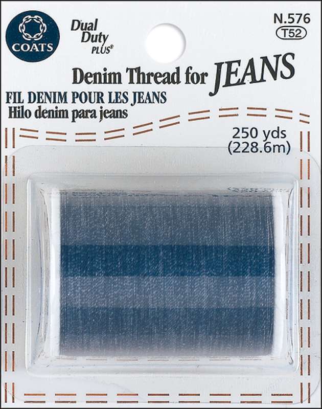 Denim Thread For Jeans 250yd Blue | eBay