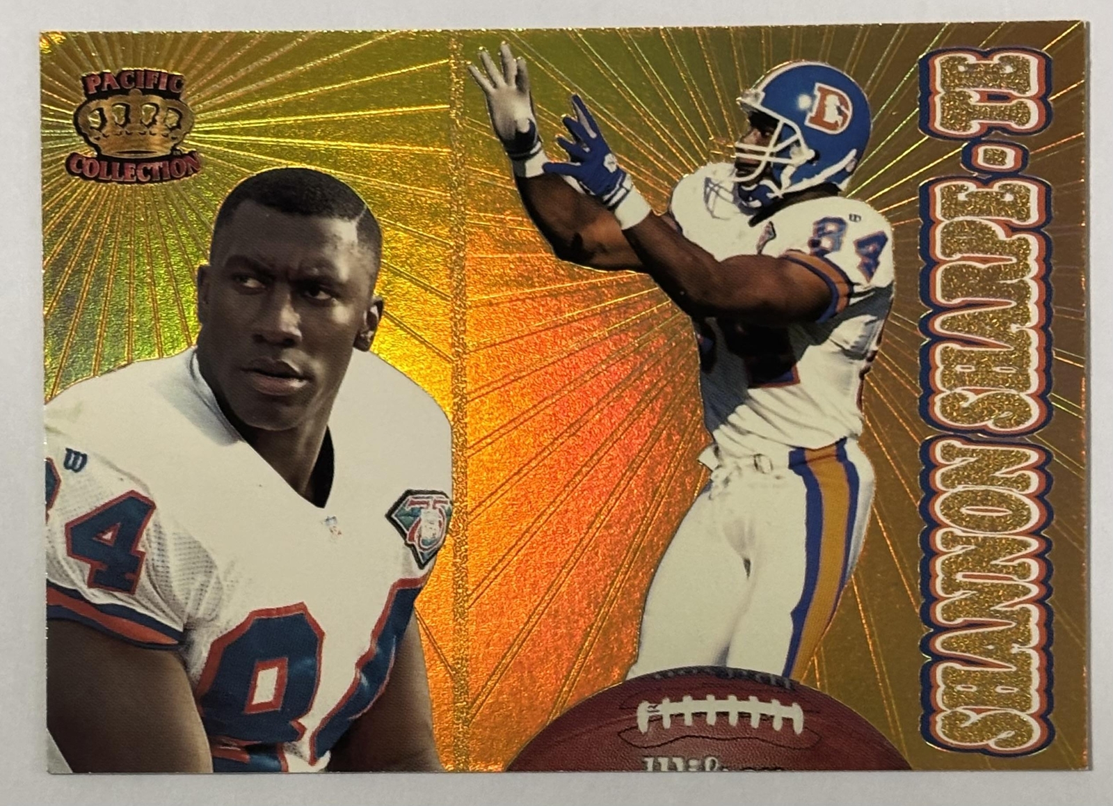 Shannon Sharpe 1995 Pacific Prisms #138 Gold Price Guide - Sports Card ...