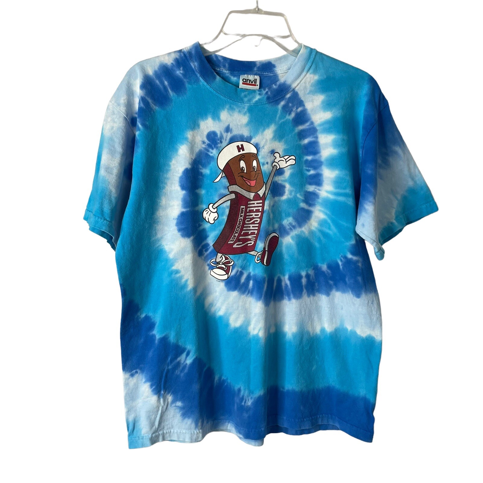Anvil Hershey's Chocolate Bar Graphic Womens Tie Dye … - Gem