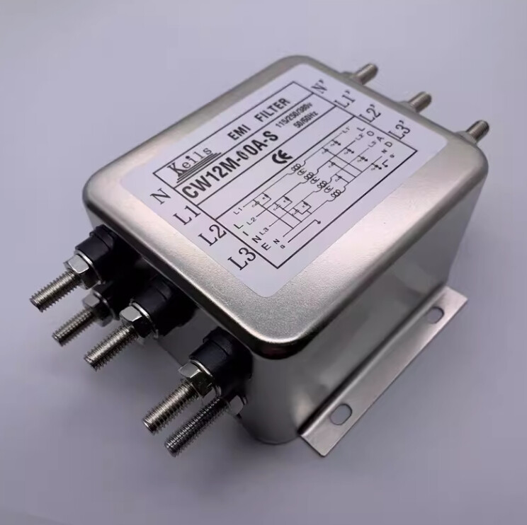 1PCS NEW FIT FOR Three-phase four-wire 380V AC power supply filter ...