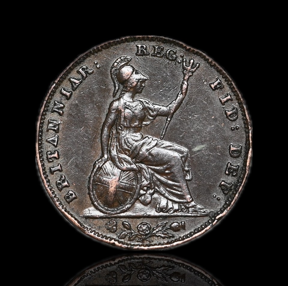 GREAT BRITAIN. Queen Victoria, Copper Farthing, Young Head, 1854 | eBay UK